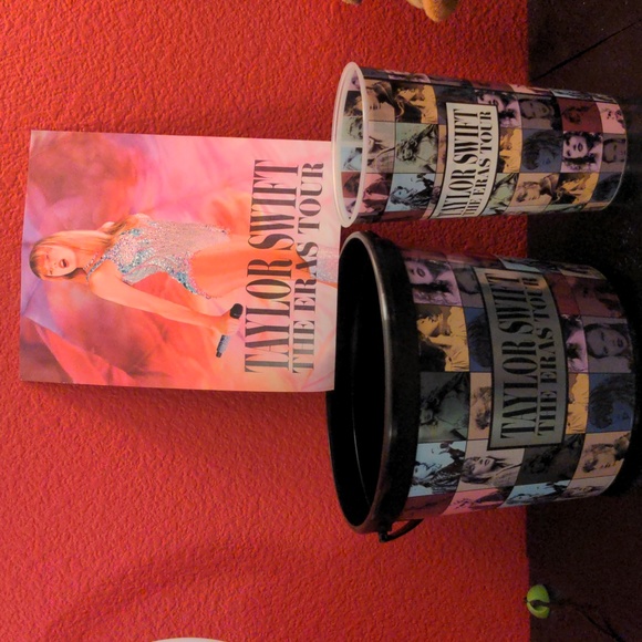 Taylor Swift | Dining | Taylor Swift The Eras Tour Popcorn Bucket And ...